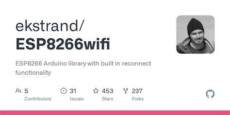 github ekstrand esp8266wifi esp8266 arduino library with built in