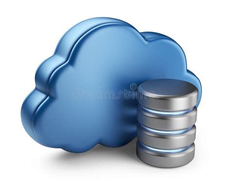 Safe Cloud Computing Concept And A File Folder Stock Illustration Illustration Of Computing
