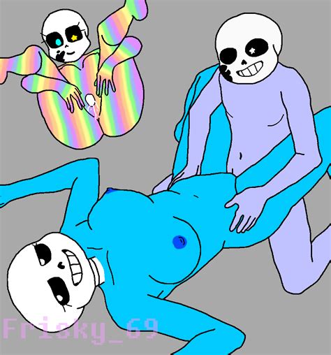 Post 3678125 Frisky69 Inksans Inktale Reapertale Rule63 Sans