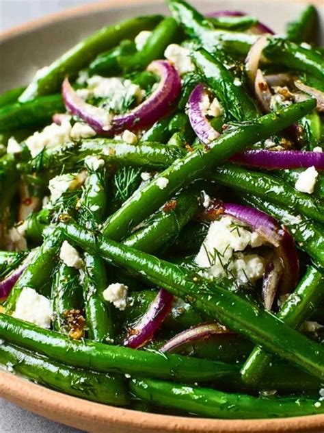 Green Bean And Feta Salad