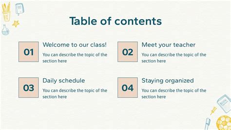 Class Orientation Guide For Students Presentation