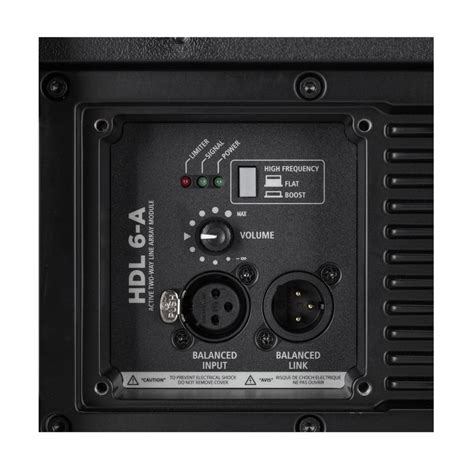 Line Array Ativo 2x6 2 Vias 1400w Hdl6 A 220v Rcf Line Array Ativo 6 Polegadas Ninja Som