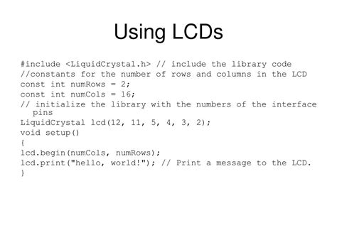 Ppt Programming With Arduino Powerpoint Presentation Free Download Id6894145