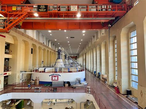 Industrial History 1938 Bonneville Lock Dam And Powerhouse On