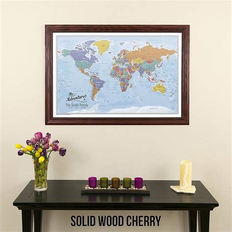 How To Frame Large Map At Abby Schaefer Blog