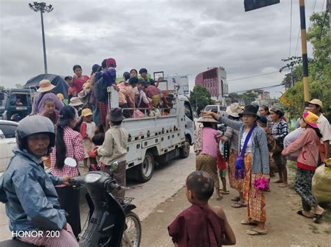 တောင်ငူတိုက်ပွဲ စစ်ဘေးရှောင် ၃ ၀၀၀ ကျော်ရှိလာပြီး အရပ်သားထိခိုက်မှုရှိ Bur Mizzima Com