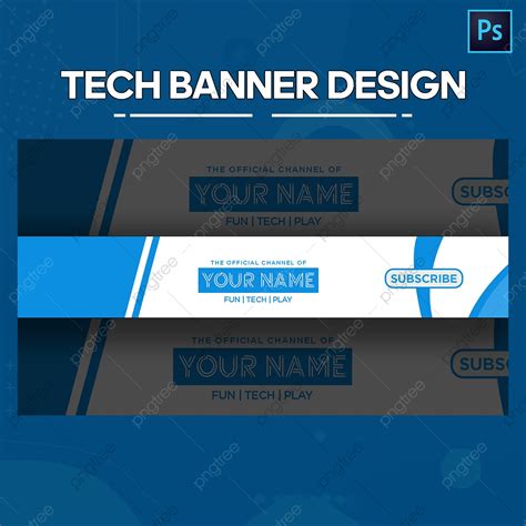 Tech Youtube Banner Template Template Download On Pngtree