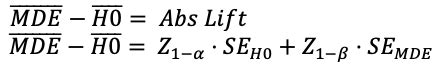 Calculating Sample Sizes For A B Tests