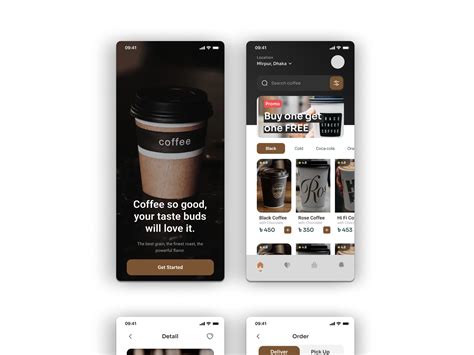 Coffee App Ui Design By Mahmud On Dribbble