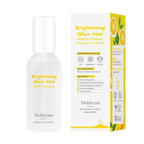 Muldream Brightening Glow Mist - Avenue Seoul - Korean Cosmetics Online