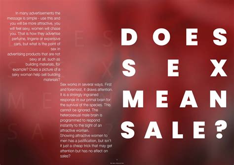 SEX SELL PUBLICATION On Behance