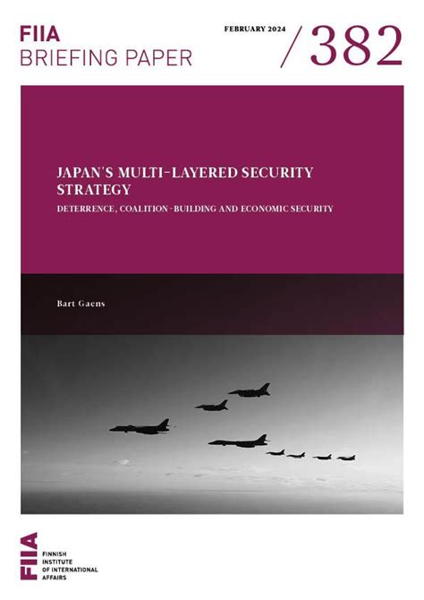 Japans Multi Layered Security Strategy Deterrence Coalition Building