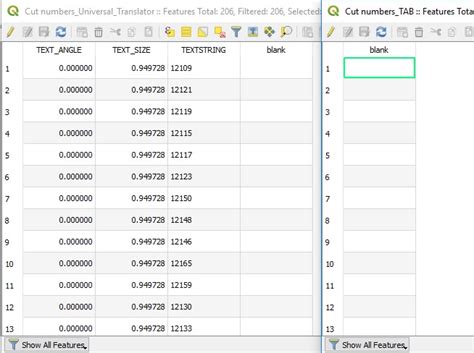 Tab Mapinfo Attribute Data Not Imported To Shapefile Using Qgis Geographic Information
