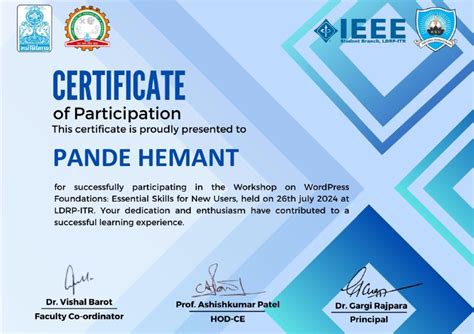 hemant pande on linkedin wordpress webdevelopment ldrpitr rtcamp ieee workshop
