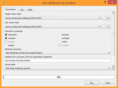 Filtering Information In Two Attribute Tables Using Qgis Geographic
