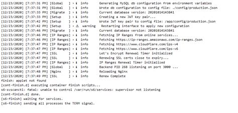 S6 Svscanctl Fatal Unable To Control Varruns6services Supervisor