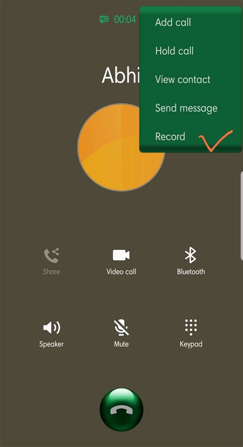 Call Recording Feature Missing In Dialing Screen Samsung Members