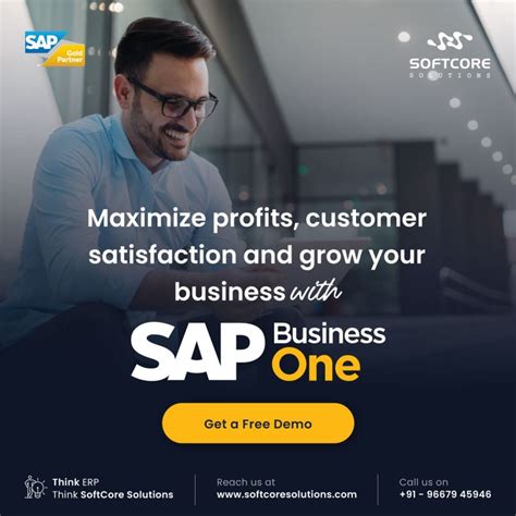 How Sap B1 Boosts Your Business Softcore Solutions Pvt Ltd Sap Gold Partner Posted On The
