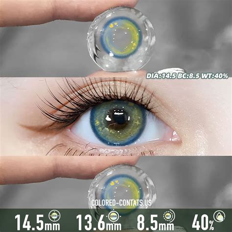 Mystical Brighton Turquoise Contact Lenses Colored Contacts