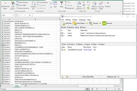 Using Rules And Import New Names From A Csv File Renamer Den4b Forum