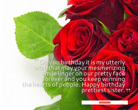 Birthday Poem For Sister Happy Birthday Wishes