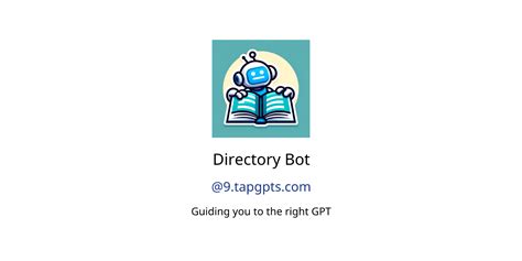 Directory Bot Gpts Features And Functions Examples And Prompts Gpt Store