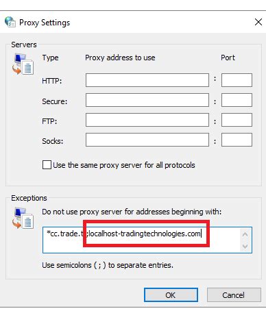 Integration With A Web Proxy Excel Integration With TT Help And Tutorials