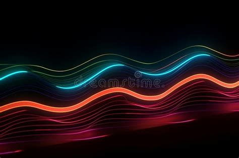 Abstract Colorful Wave Background Generative Ai Stock Illustration Illustration Of Backdrop