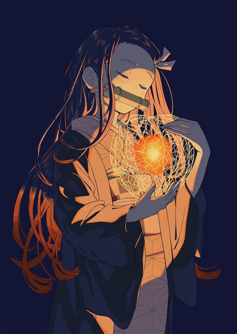 Kamado Nezuko Kimetsu No Yaiba Drawn By Nanaminn Danbooru