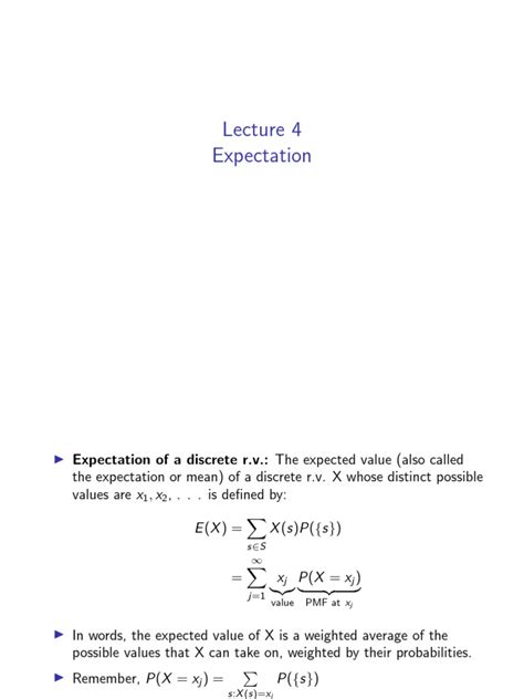 Continuous Random Variables Pdf Variance Standard Deviation