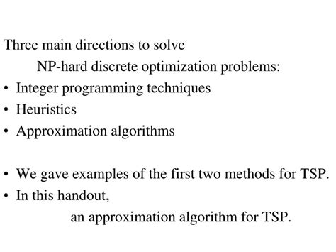 Ppt Network Optimization Problems Models And Algorithms Powerpoint Presentation Id3835683