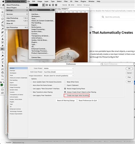 Solved Want To Disable The Feature That Automatically Cre Adobe