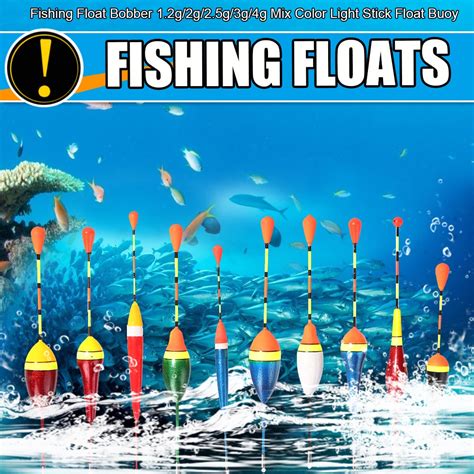 1pcs Fishing Floats Buoy Bobber Fishing Light Stick Floats Fluctuate