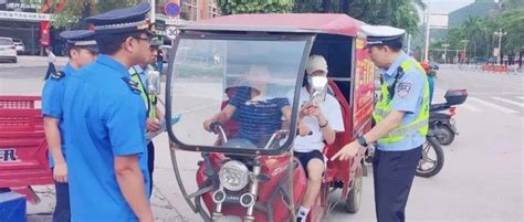 发现一起，查处一起！平果交警持续开展整治三轮车行动四轮车