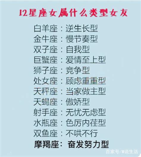 12星座谁最腹黑，12星座女属什么类型女友，12星座谁做的饭最好吃星座射手座天秤座新浪新闻