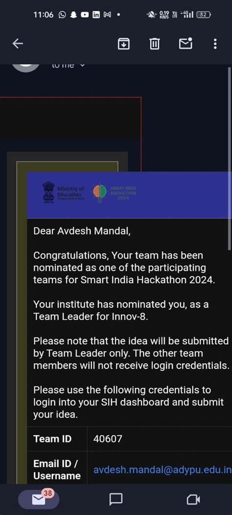 Tanay Tiwari On Linkedin Hackathon Education