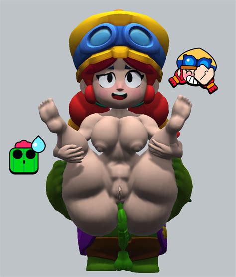 Rule 34 3d Aged Up Anal Sex Baller 2206 Blushing Female Brawl Stars Cactus Droplet Facepalm