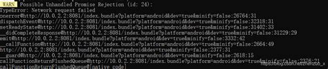 React Native Typeerror Network Request Failedreact Native Typeerror Network Request Failed