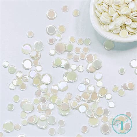 Cream Puff Opaque Shine Confetti Trinity Stamps