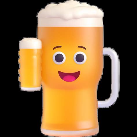 Beer 3d Emoji Emoji Ai Emoji Generator