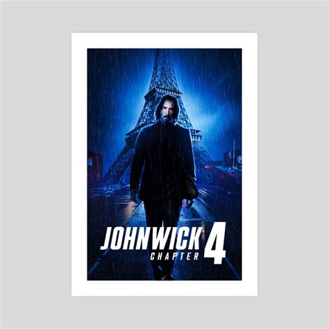 John Wick Poster An Art Print By Mason Flammia Inprnt