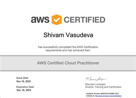 Shivam Vasudeva On Linkedin Aws Cloudarchitect Cloudpractitioner