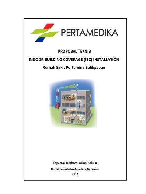 Proposal Teknis Indoor Building Coverage Ibc Installation Rumah Sakit Pertamina Balikpapan Pdf