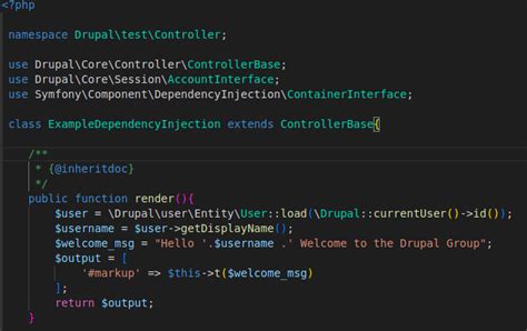 Services And Dependency Injection In Drupal To The New Blog
