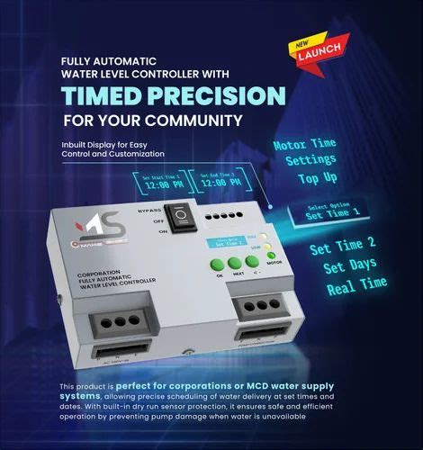 Timer Based Water Level Controller For Mcd Supply Line Wall At ₹ 3500 Piece In New Delhi