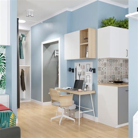 Small Flat Interior Design And Visualization On Behance