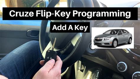 How To Program A Chevy Cruze Flip Key Remote Fob 2011 2015 Diy Chevrolet Add Flip Key Tutorial