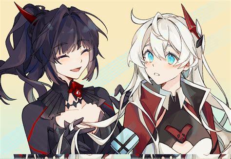 Kiana Kaslana And Raiden Mei Honkai And More Drawn By Fuzijo Danbooru