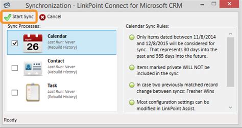 Syncing Calendar Items Between Ibm Notes And Microsoft Dynamics Crm With Manual Sync Knowledge