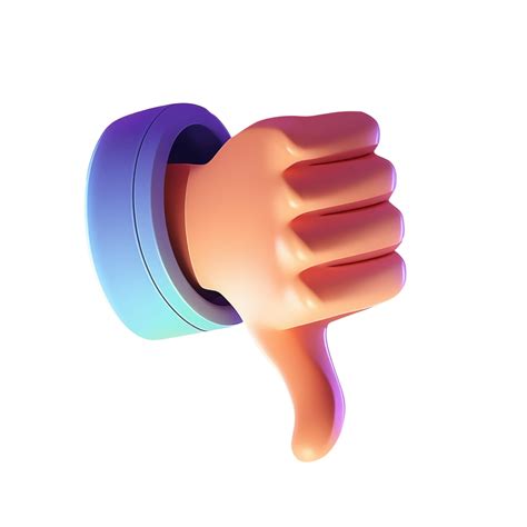 Thumb Down Icon 46014315 Png